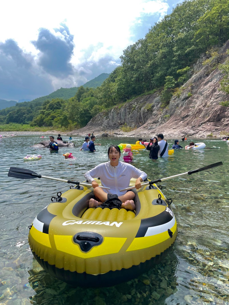 대구 근교 청도 계곡 순재네 평상 물놀이 후기 네이버 블로그