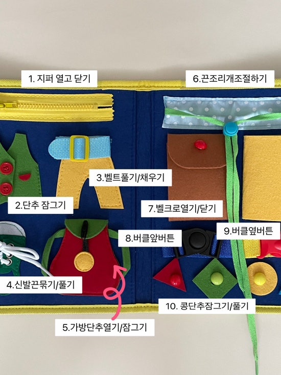 소근육 발달을 도와주는 모모숑 몬테소리 일상감각 교구가방 9개월 후기 네이버 블로그