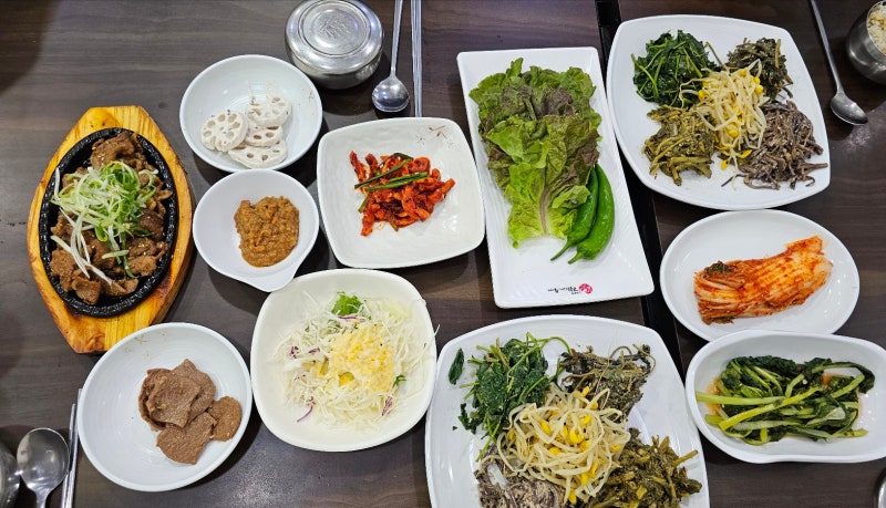 구리 토평동 맛집 토평메주콩 청국장 건강한밥상 든든한 한정식 네이버 블로그