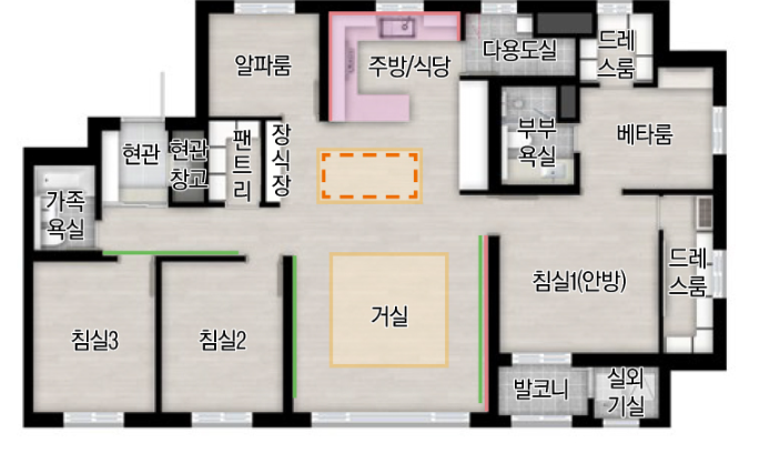 대전 둔산자이아이파크 평면도 분양가 청약정보숭어리샘 재건축 모델하우스 네이버 블로그