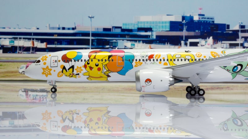 1:200 JC wings Scoot 스쿠트 항공 B787-9 9V-OJJ 'pokemon livery' 포켓몬 특도 다이캐스트 ...