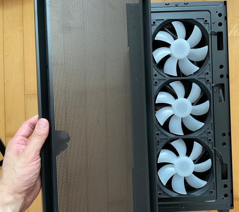 PC 케이스 DAVEN D6 MESH 강화유리 구매 후기 : 네이버 블로그