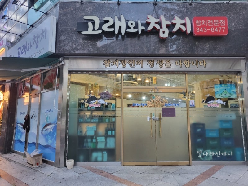 진영참치전문점 서어지공원 옆 참치코스요리가 있는 고래와참치 솔직리뷰 : 네이버 블로그