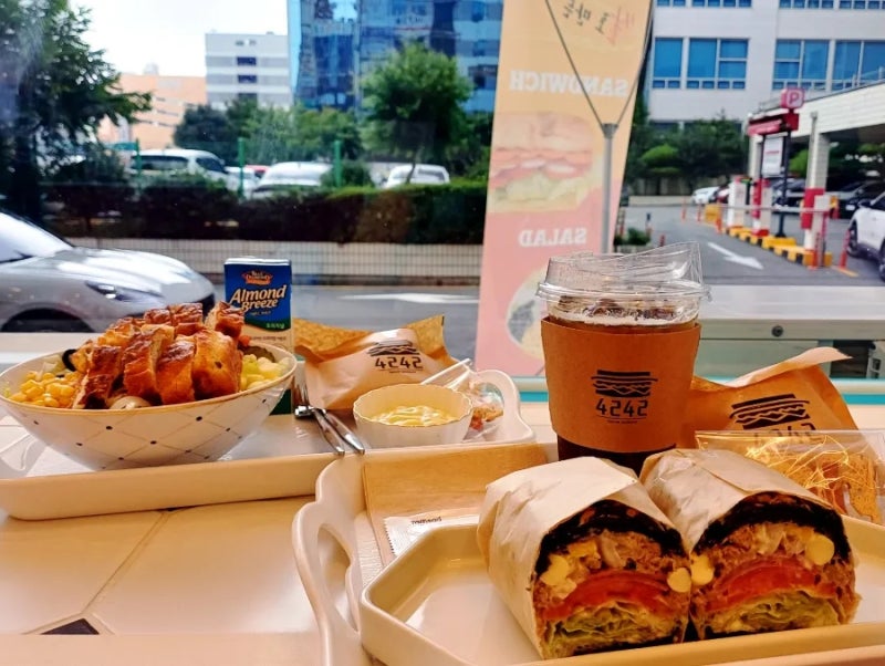 창원 중앙동 샐러드 4242샌드위치 건강하고 든든한데 맛있기까지 해 네이버 블로그