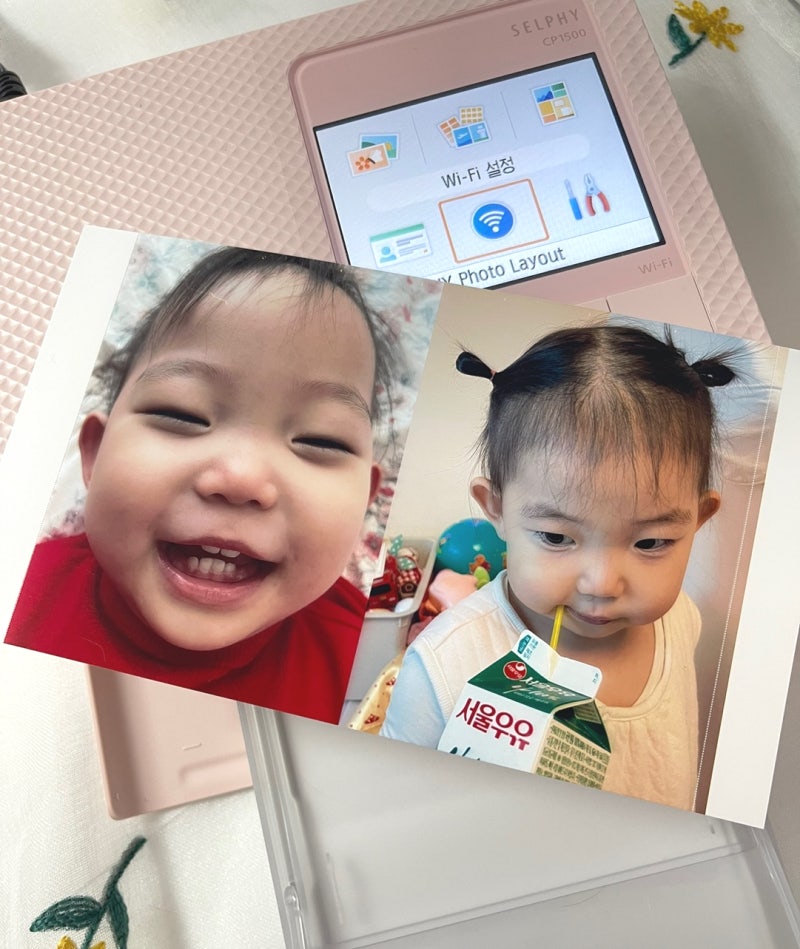 캐논셀피포토프린터cp1500 캐논셀피화질 캐논 셀피 인화된사진 내돈내산 캐논셀피 Cp1500 인화꿀팁 여자친구선물추천