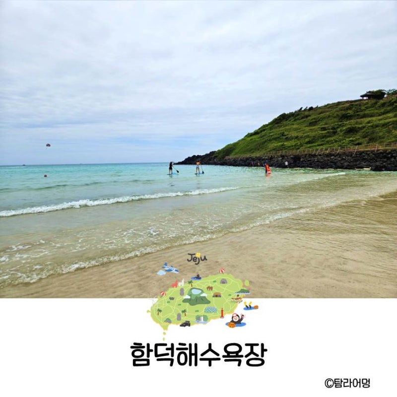 9월 제주도 함덕 해수욕장 수영 포인트 서우봉해변 네이버 블로그
