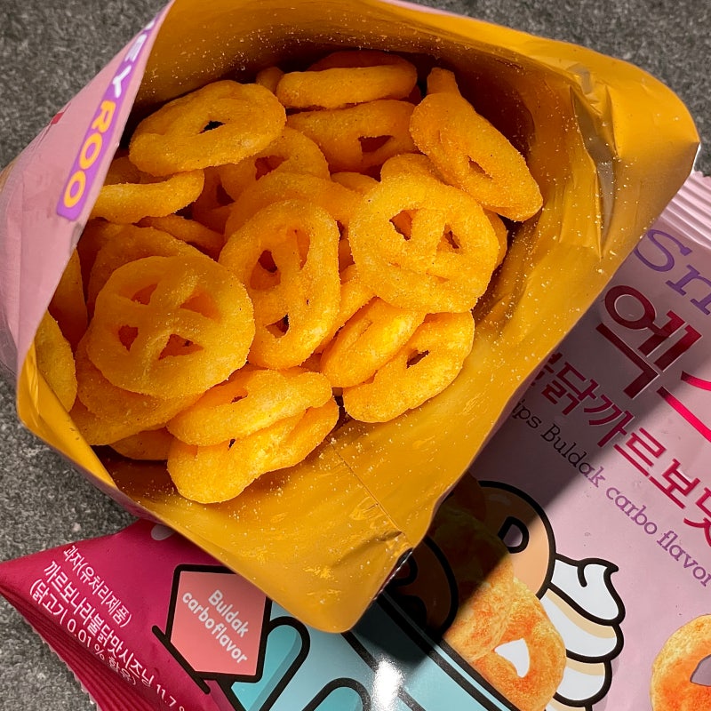 CU 헤이루 HEYROO 🍻 오엑스칩 불닭까르보맛 : 네이버 블로그