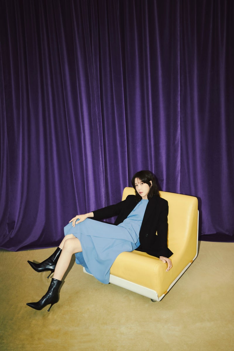 올리비아로렌 X 이지아 23 Fall 화보 컬렉션 공개 여자 가을 원피스 트위드 등 코디 네이버 블로그