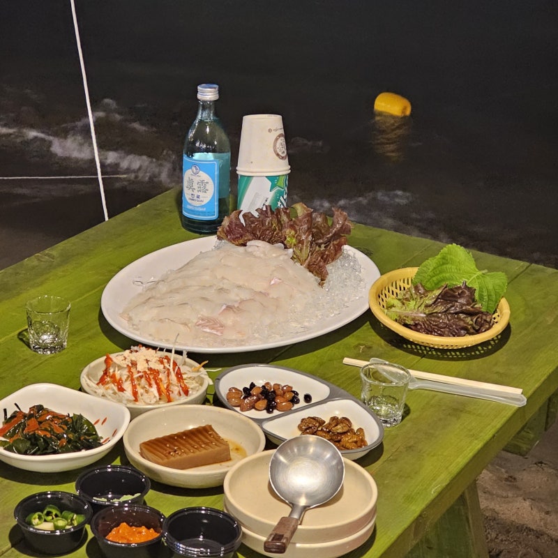 동해 여행 코스 어달해수욕장 78월에만 볼 수 있는 어달해변포차 바다이야기 후기애견동반 가능 네이버 블로그
