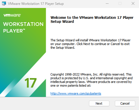 가상머신 VMware workstation player 17 다운로드 및 설치방법 : 네이버 블로그
