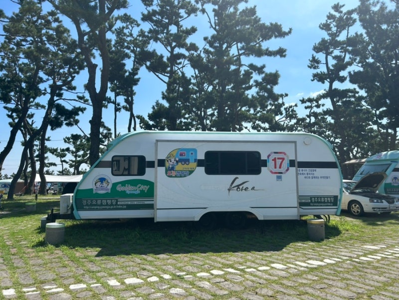경주 감포 오류캠핑장 카라반 일반형 이용 후기 준비물 네이버 블로그