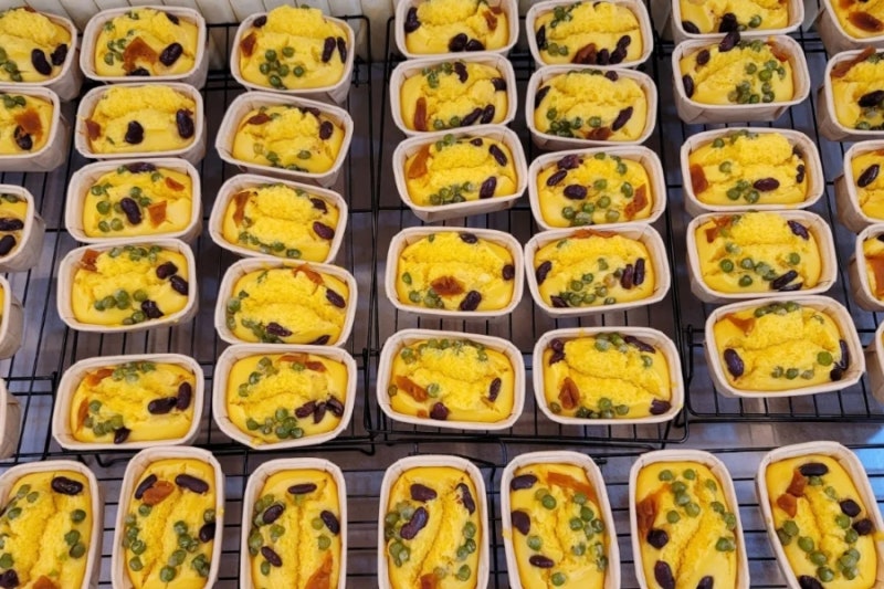 전주 필리핀 의료 선교 응원 선물 쌀술빵 인사이동 승진 발령 축하 선물 답례품 인기 상품 진북동 떡집 사랑꽃떡