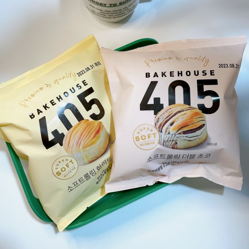 Cu 편의점 빵 베이크하우스 405 소프트롤링 화이트 커스터드 더블초코 네이버 블로그