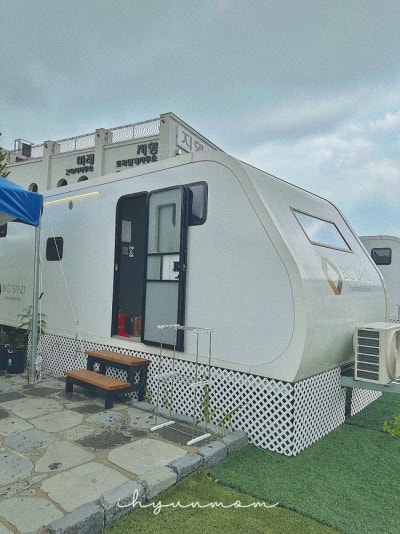 아이와 갈만한곳 대부도 왕모래카라반 캠핑장 자동차좋아하는 우리아들 캠핑지로 딱이에요 네이버 블로그