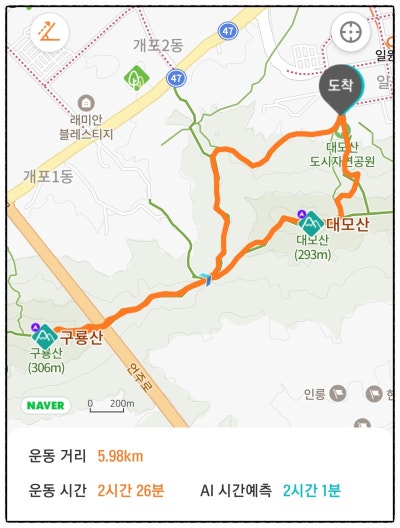 대모산 등산코스 구룡산 등산 연계 산행 및 둘레길 하산 일원역 주차정보 네이버 블로그