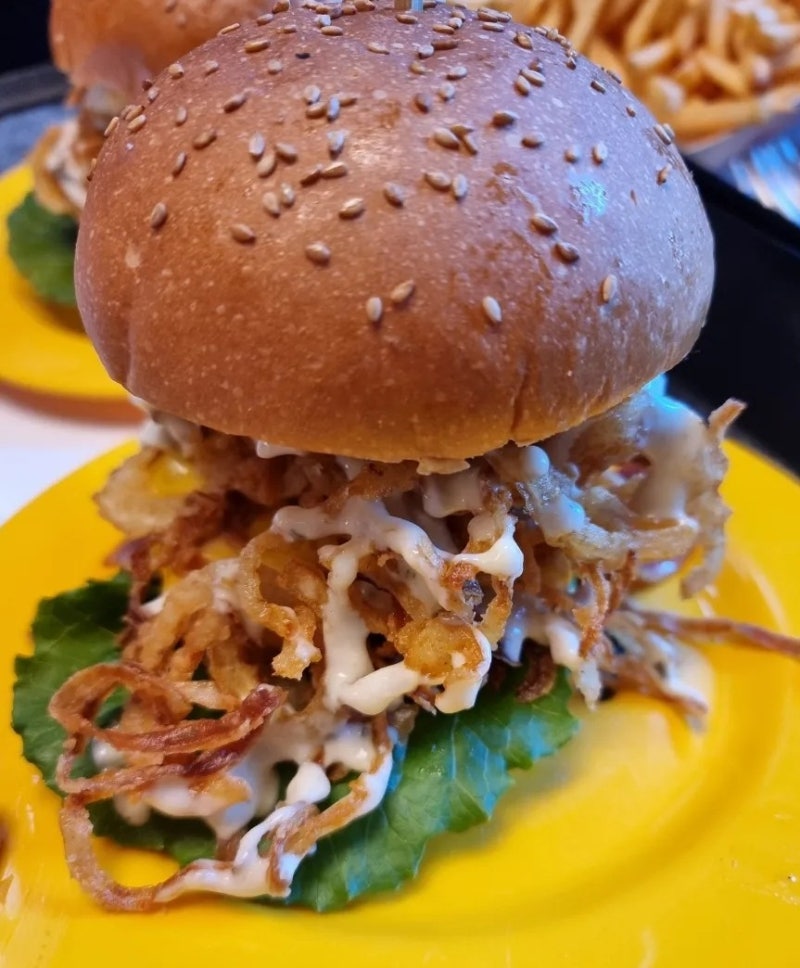 경남창녕맛집 창녕카페 우포명당 우포늪 수제버거맛집 수제햄버거 양파 튀김버거 갈릭치즈버거 콩라떼 네이버 블로그