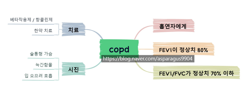 기침과 호흡 곤란 시 의심해 볼 수 있는 만성 폐쇄성 폐질환 COPD 증상 진단 치료 : 네이버 블로그