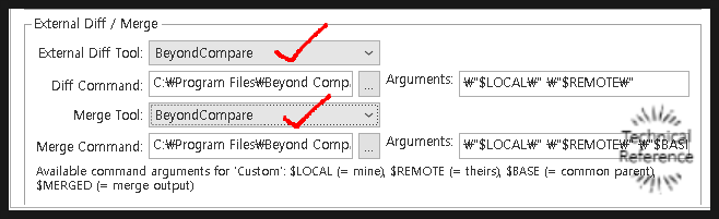 Git - Sourcetree에 Beyond Compare 연결, Diff/Merge(비교/병합) 외부 도구 : 네이버 블로그