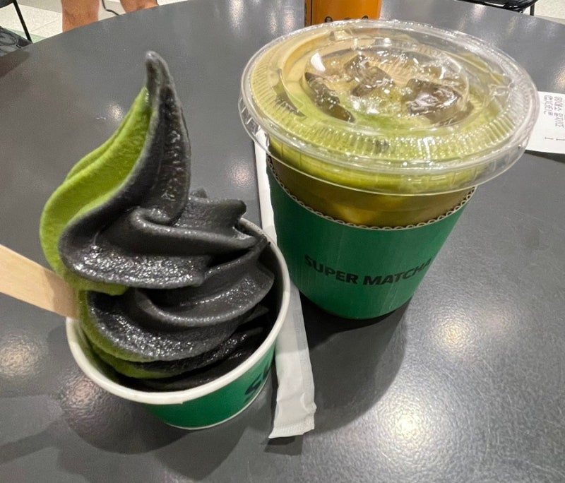 더현대 서울 여의도동 맛집 호우섬 더현대서울점 슈퍼말차 지하1층 카페 네이버 블로그