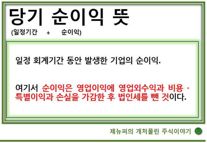 당기순이익 뜻 영업이익 계산방법 차이점 핵심정리 네이버 블로그