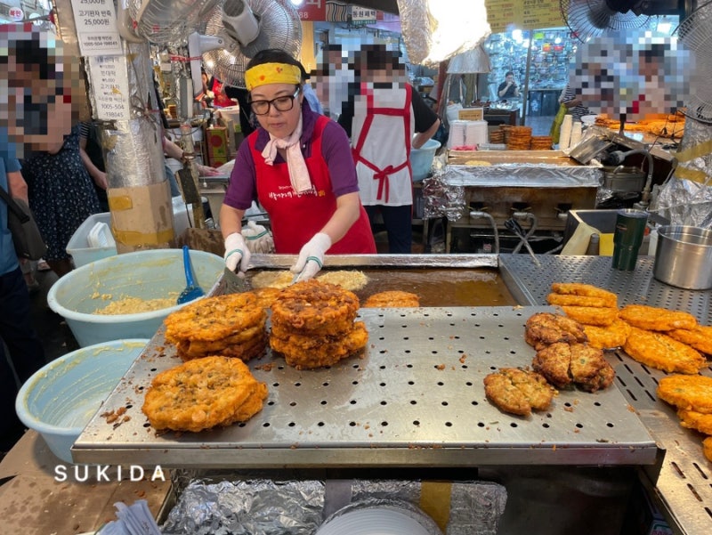 서울 종로 광장시장 모녀김밥 박가네 빈대떡 네이버 블로그
