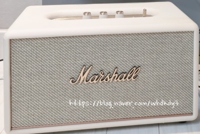 마샬 스탠모어3 구매 후기 (Marshall Stanmore 3) 및 정품 식별 방법 : 네이버 블로그