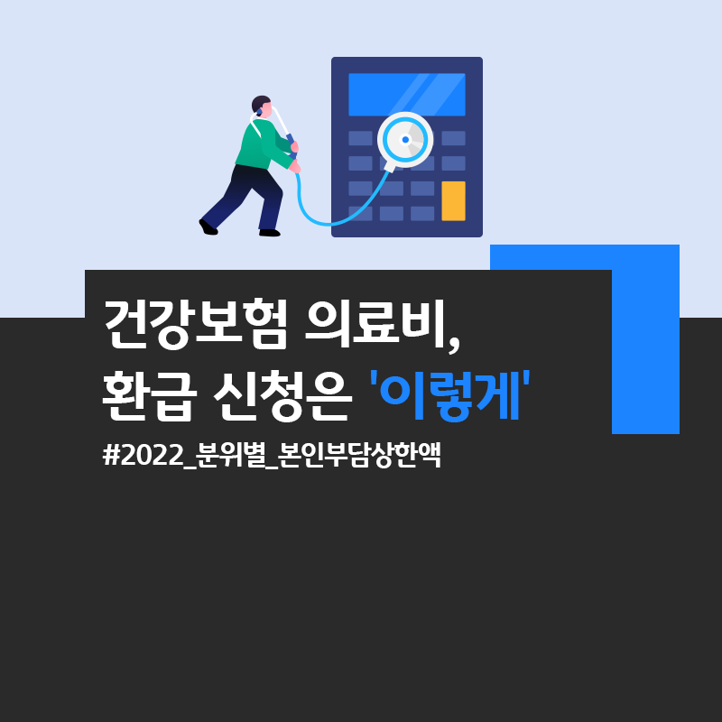 건강보험 환급금 작년에 많이 낸 초과 의료비 환급 신청 이렇게 W 본인부담상한제 2022 건강보험료 분위별 본인부담