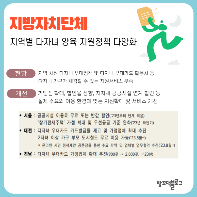 다자녀 기준 완화, 변경되는 다자녀혜택 2명 총정리 : 네이버 블로그