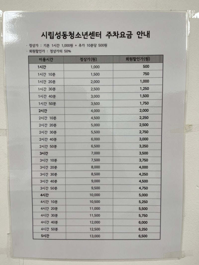 왕십리 시립성동청소년센터 강습신청방법 및 가격 주말자유수영 네이버 블로그