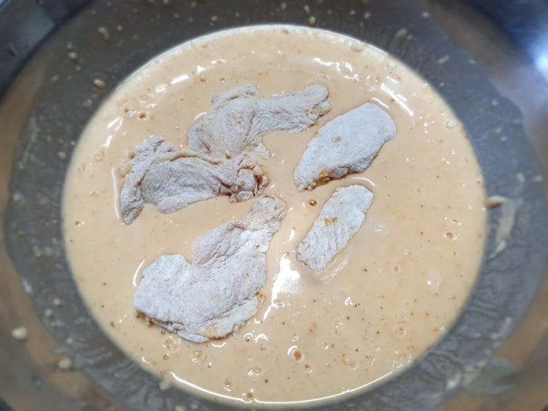 집에서 후라이드 치킨 만들기 바삭한 후라이드 반죽 레시피 : 네이버 블로그