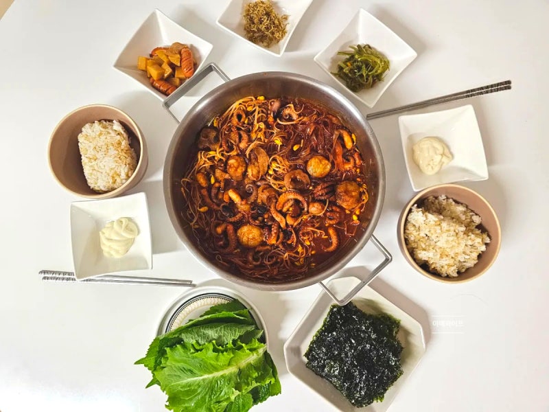 대창쭈꾸미볶음 추천 집에서 즐기는 쭈꾸미도사 밀키트 추천 육퇴후 홈술안주로 딱이에요 네이버 블로그