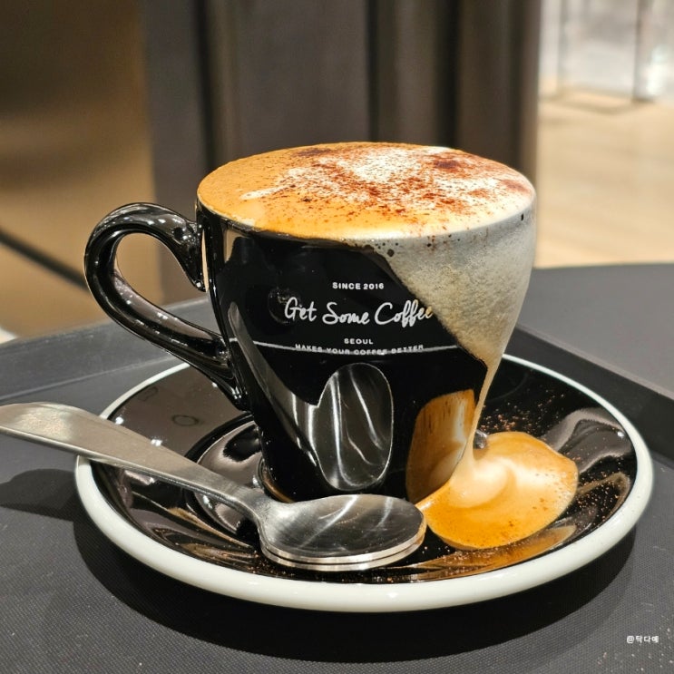 부산센텀시티 신세계백화점 신상카페 겟썸커피 GET SOME COFFEE