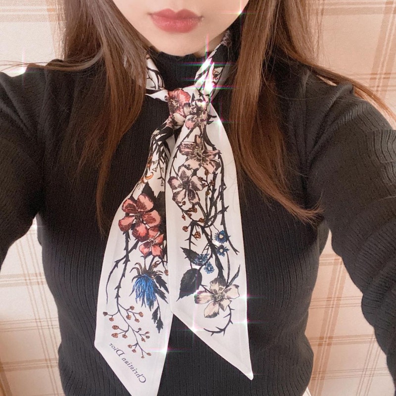 가을 스카프 코디 에르메스 트윌리 디올 미차 루이비통 방도 스카프 매는법 네이버 블로그