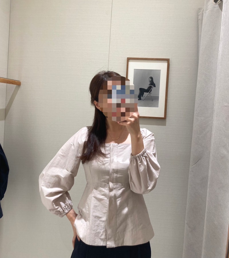시에 Sie 판교점 피팅 후기 및 아방 사이즈 팁 2탄 🔥 코코 울 니트 리브 아방 리안 스퀘어넥 블라우스 네이버 블로그