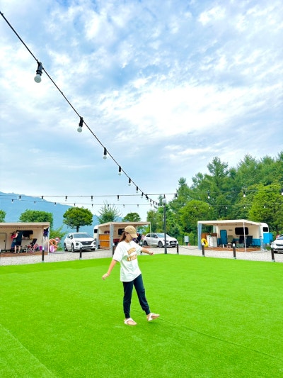 경기도 포천 신상 글램핑장 알맹이캠핑 서울근교 가성비 카라반 추천 네이버 블로그