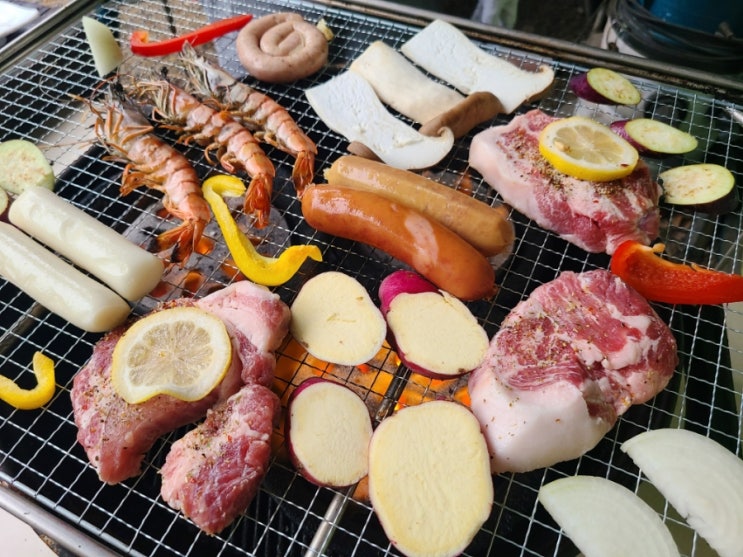 부산 캠핑장 추천 부산 당일 바베큐장 늘푸른숲
