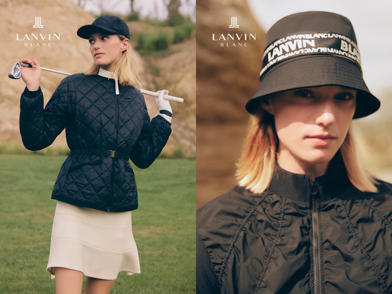 Lanvin Blanc 랑방블랑 골프웨어 Fw 캠페인 우아한 골프용품 매장에서 만나요 네이버 블로그
