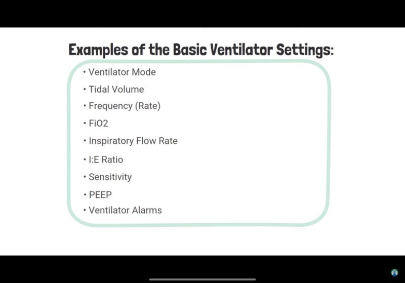 Ventilator mode setting 인공호흡기 공부하기 : 네이버 블로그