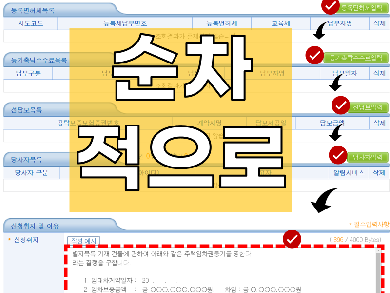 임차권등기명령 전자소송 신청방법 총정리 네이버 블로그
