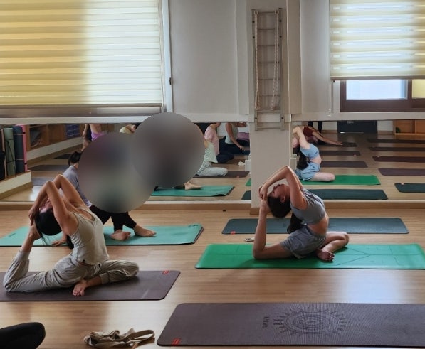 평촌요가 행복한담마요가 강기은 팀장님과 함께 고요한 탄력 ♥ 네이버 블로그