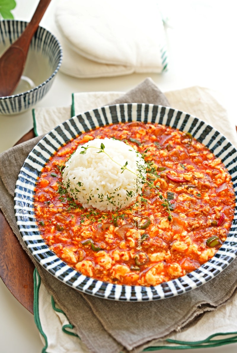 마파두부 레시피 만들기 꿀맛보장 마파두부 소스 순두부 요리 마파두부덮밥 주말 점심메뉴 추천 네이버 블로그