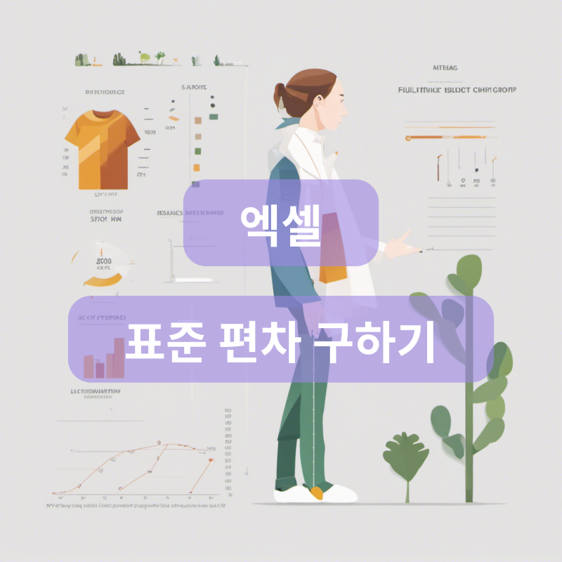 엑셀 표준편차 구하기 네이버 블로그