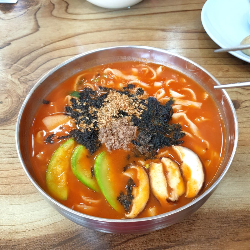 강원강릉 강릉 홍제동 장칼국수🍜 로컬 맛집 회산장칼국수 네이버 블로그