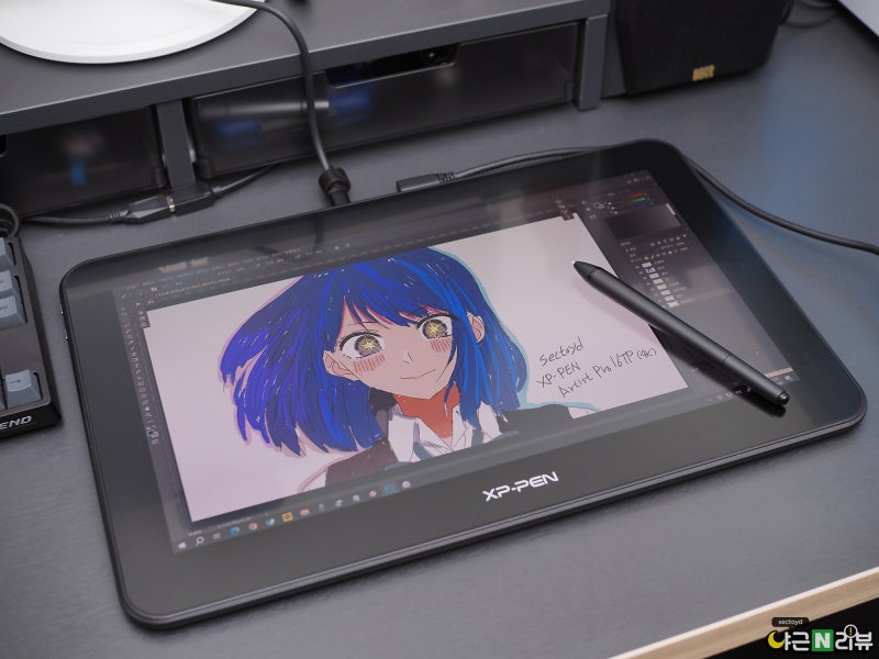 XPPen Artist Pro 16TP 4K 프로 입문자를 위한 올인원 터치형 액정 타블렛 추천 : 네이버 블로그