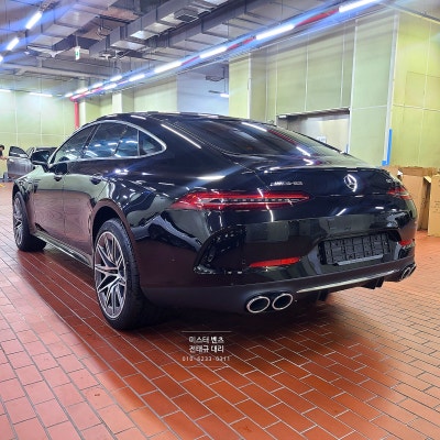 2023 메르세데스 벤츠 AMG GT43 4Matic 4도어 쿠페 모델 알아보기!(ft 제원, 옵션, 옵시디언 블랙 포토 ...