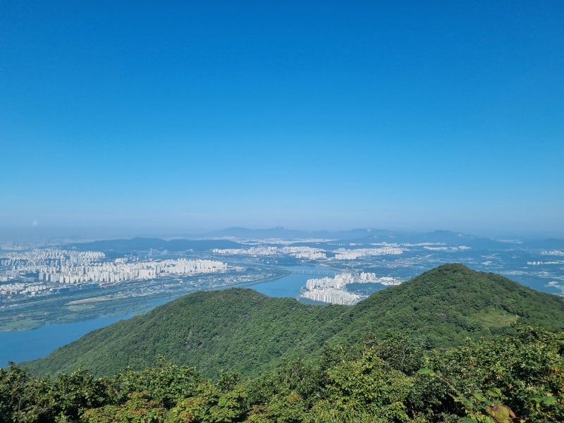 남양주시예봉산 뚜벅이도 갈 수 있는 예봉산 등산 코스 추천 1코스 팔당역 팔당 2리 마을 정상 원점회귀