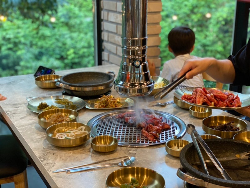 용인 수지 가족모임 회식장소 추천 고담정육가든 Feat 용인 아이와 가볼만한 계곡식당 네이버 블로그