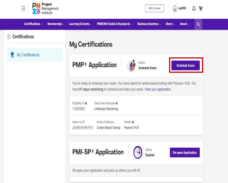 PMP 자격증 합격 후기 3. PMP 시험 날짜 & 장소 정하기 : 네이버 블로그