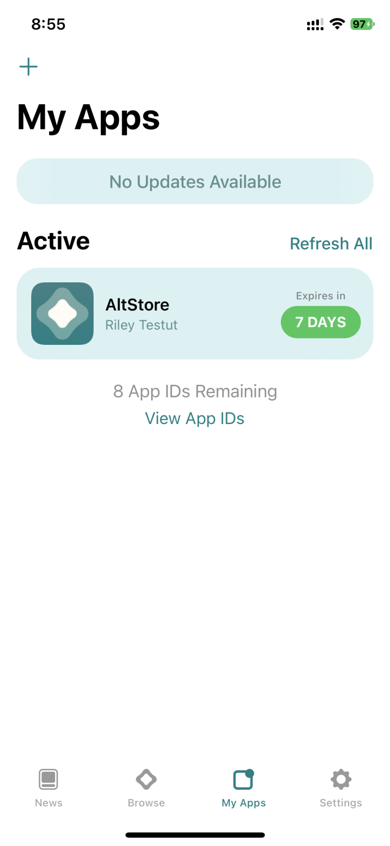 아이폰 - AltStore(알트스토어) 설치하기 : 네이버 블로그