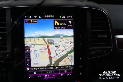 자동차 헤드업디스플레이 QM6 순정 HUD 속도계 시공 : 네이버 블로그